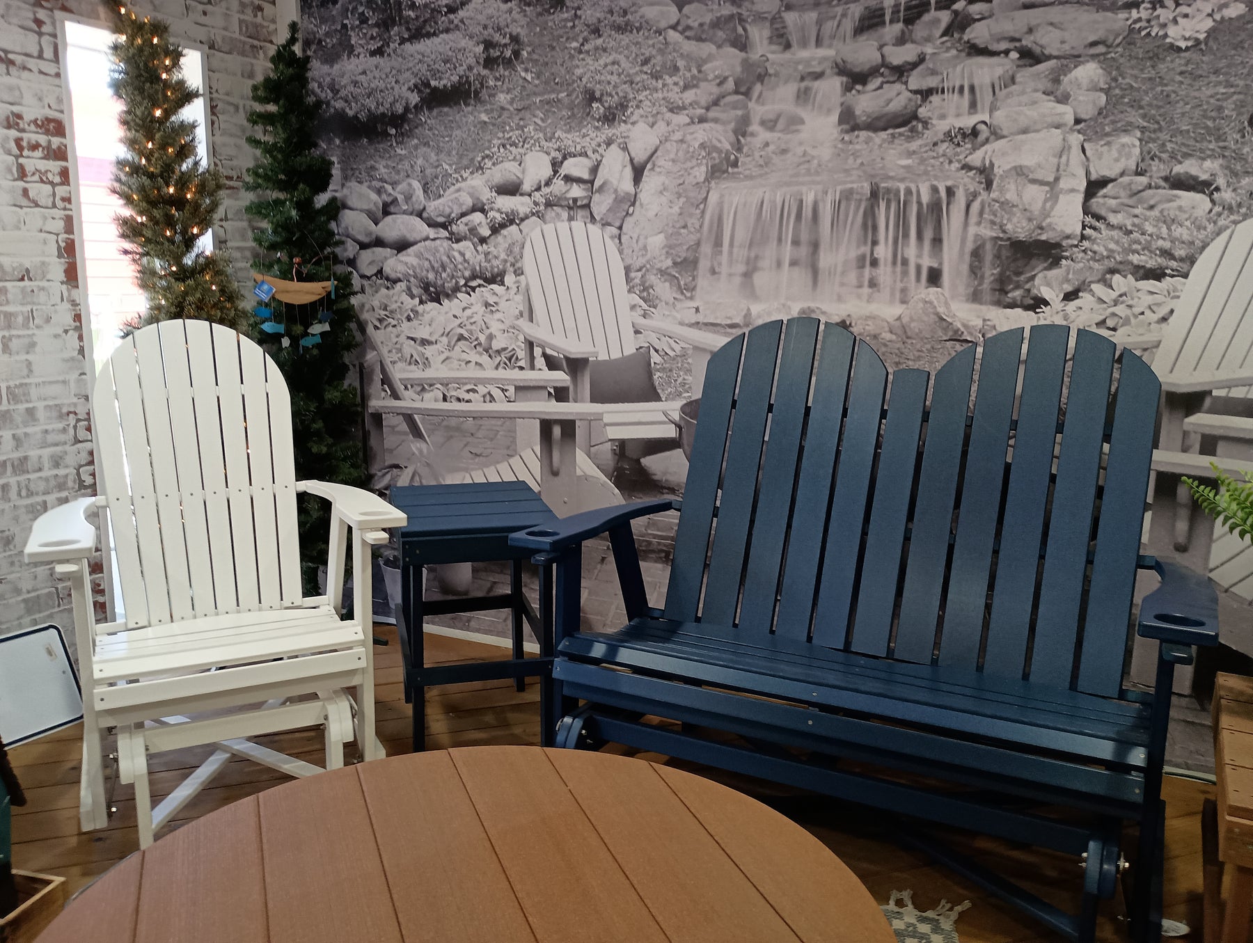 Poly Grove - Glider Side Table – Evergreen Patio