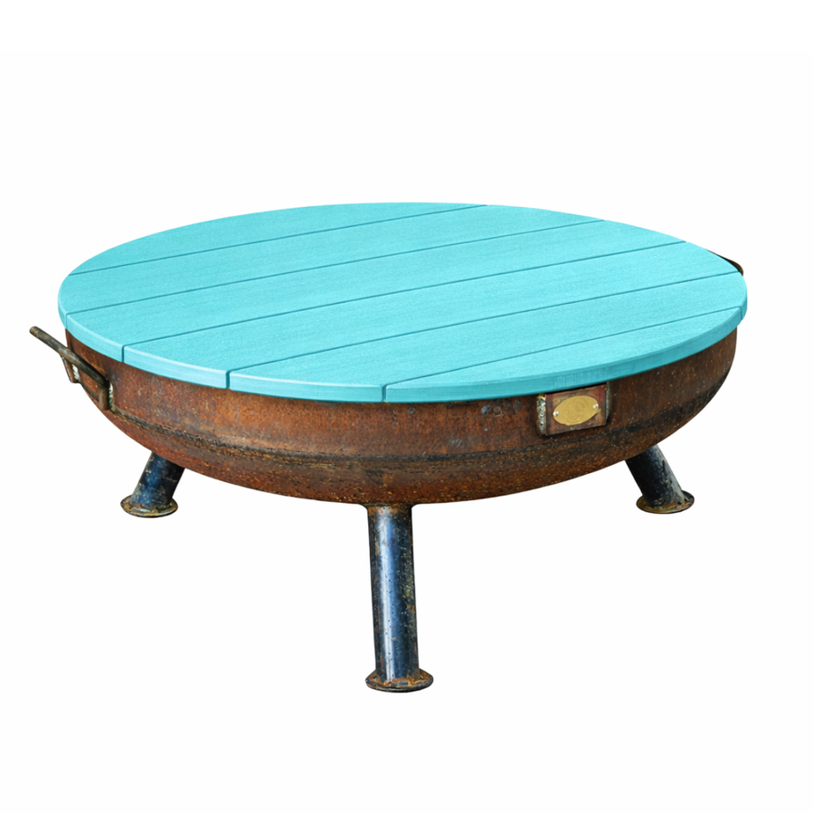 Poly Grove - Fire Pit Poly Top – Evergreen Patio