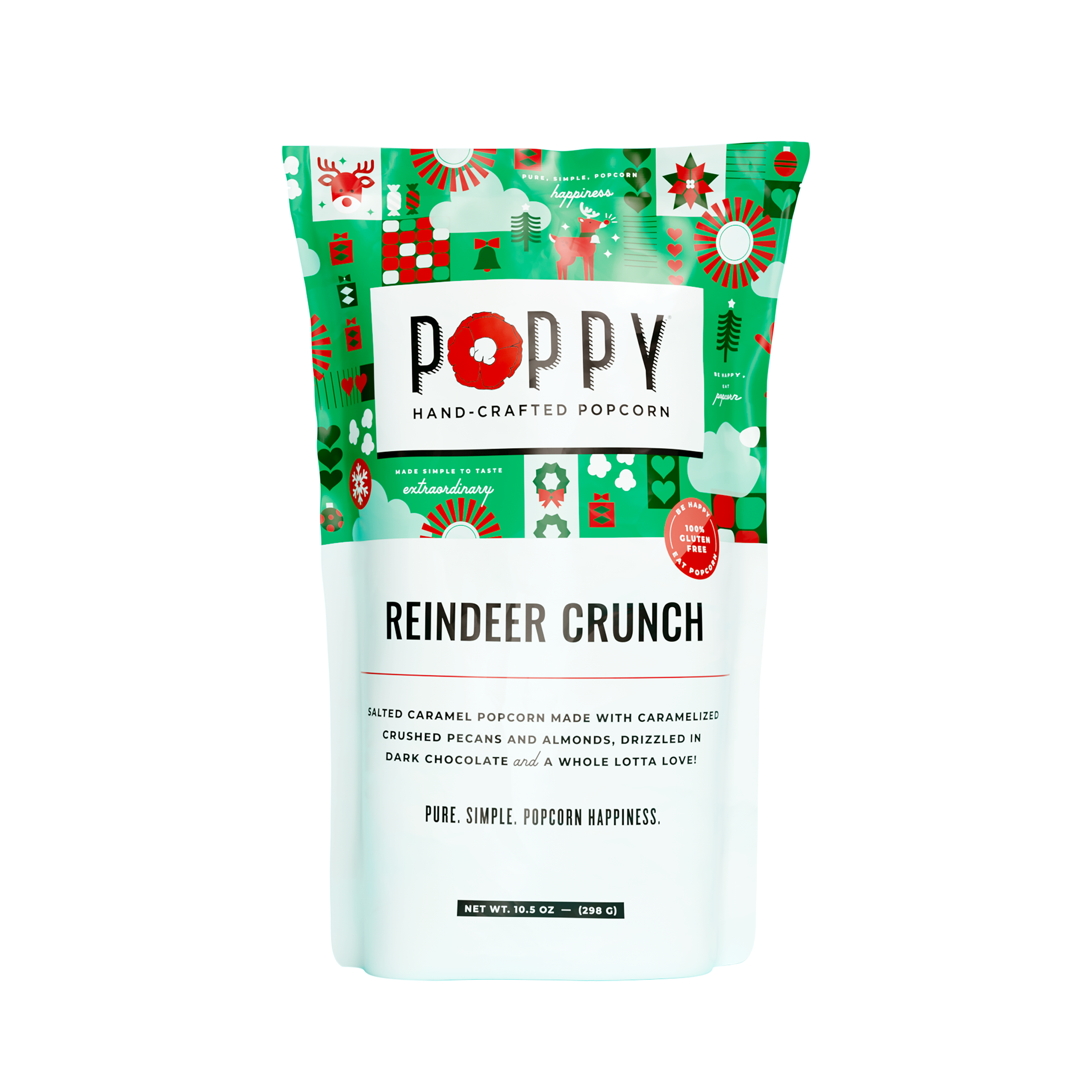 Reindeer Crunch Popcorn – Evergreen Patio