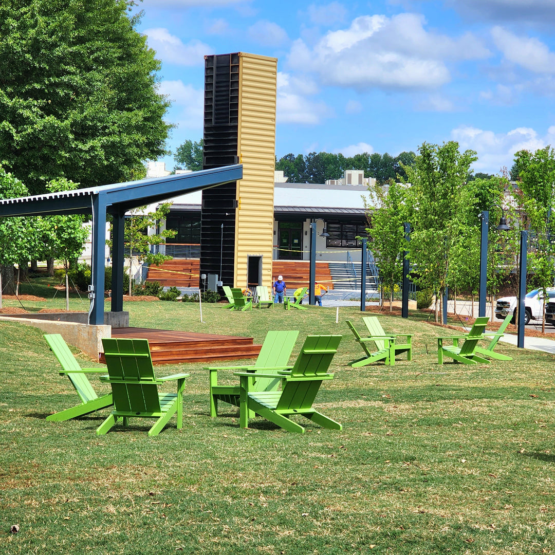 The first 100 Chairs have been made in the new shop! – Evergreen Patio